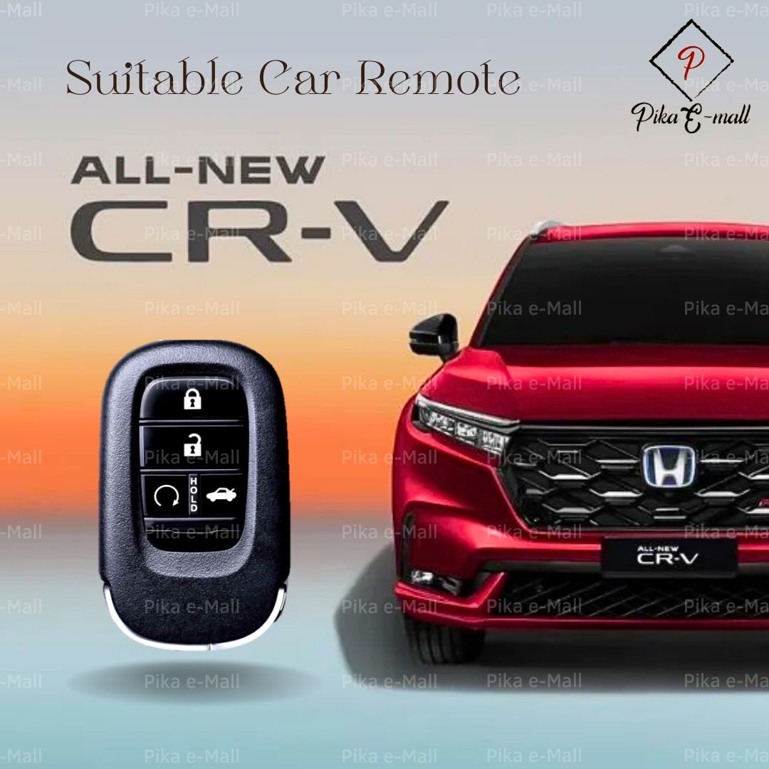 NEW Honda CRV Key Cover 2024 Carbon Keyless Remote Key Case Holder ...