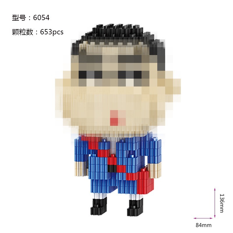 Wenbo Cartoon Characters Nano Block Micro Mini Block Cartoon Cute Hero ...