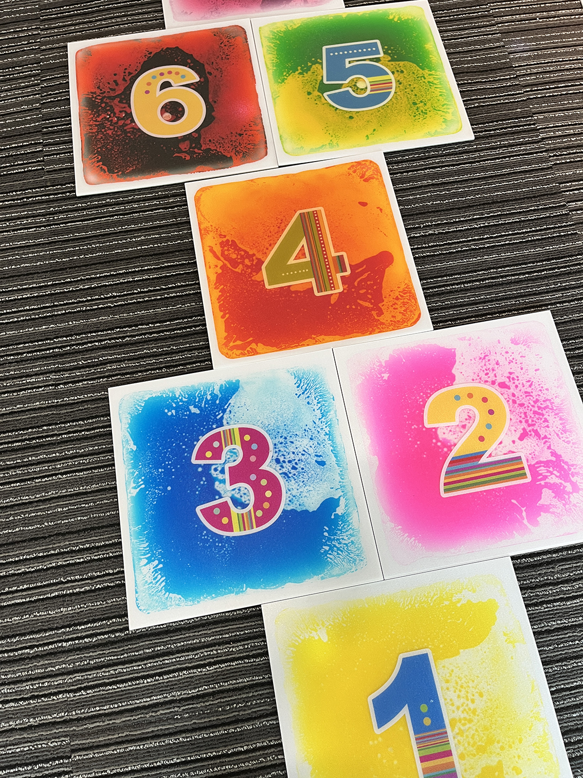 Sensory Liquid Gel Floor Tiles for Autism, Early Learning Toys ...