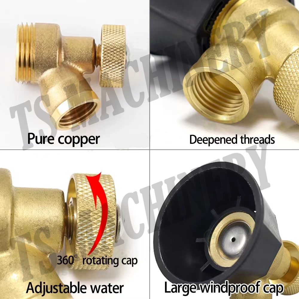 [𝐏𝐮𝐫𝐞 𝐂𝐨𝐩𝐩𝐞𝐫]Black Cyclone Agricultural Atomization Adjustable Swivel ...