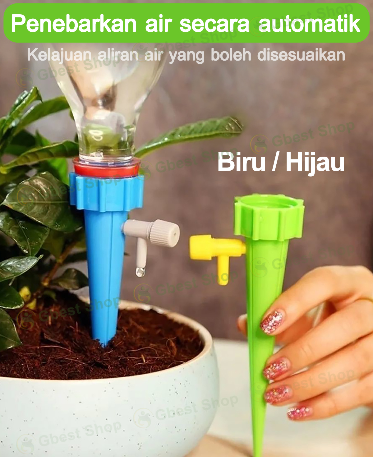 Automatic Drip Irrigation Slow Release Watering Garden Device Flower ...