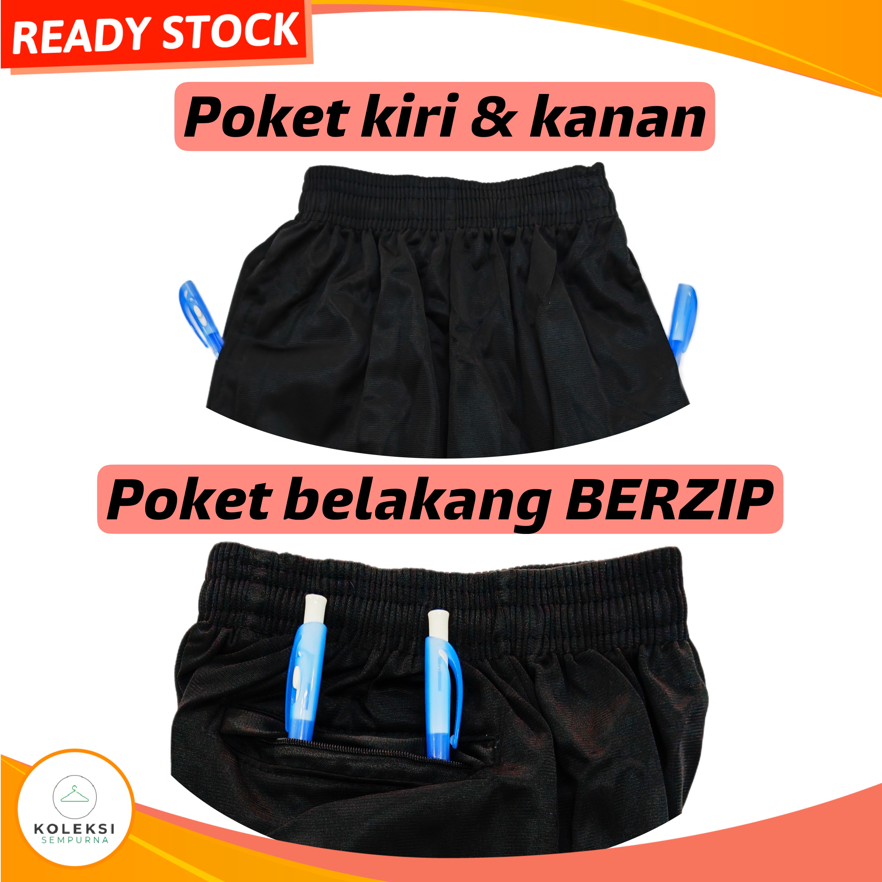 KOLEKSI SEMPURNA Seluar Track Budak Sekolah Tracksuit Kanak-Kanak ...