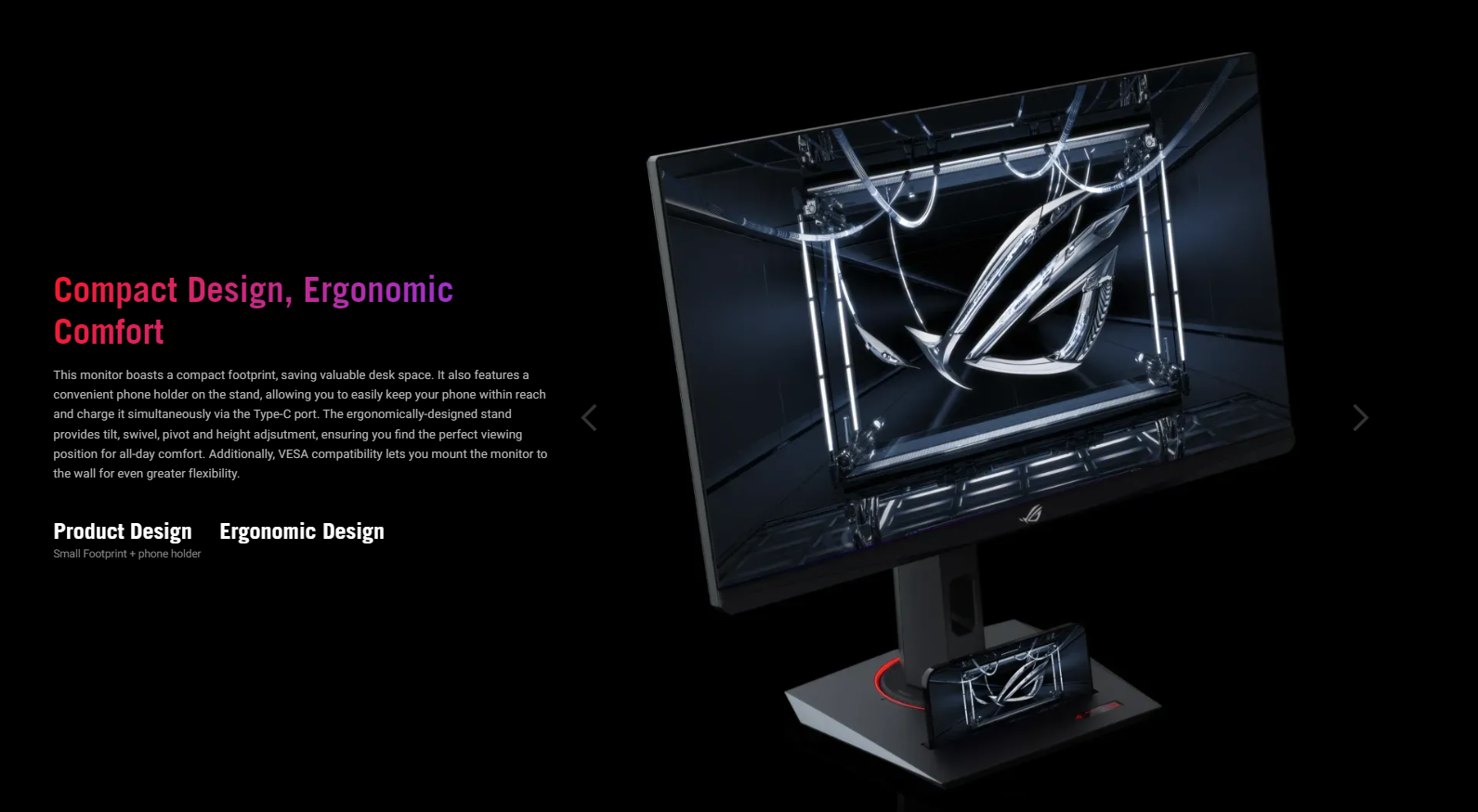 Asus ROG Strix XG27ACS / W USB Type-C Gaming Monitor – 27-inch ...