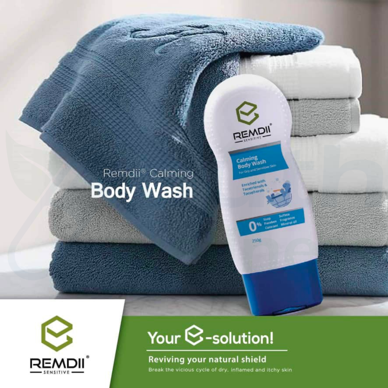Remdii Sensitive Calming Body Wash (250mL) | Shopee Malaysia