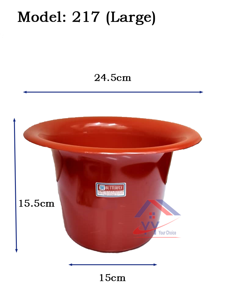 BUTTERFLY LATIHAN TANDAS/Red Plastic Spitton Baby Potty Adult Potty ...