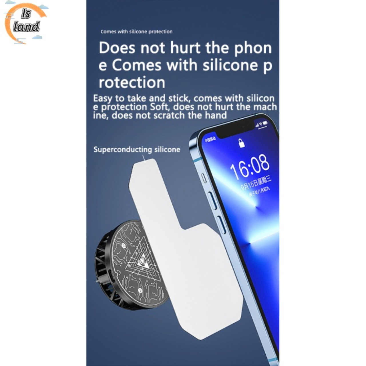 PLEXTONE Mobile Phone Cooler Pad Semiconductor Heat Sink Cooling Fan ...