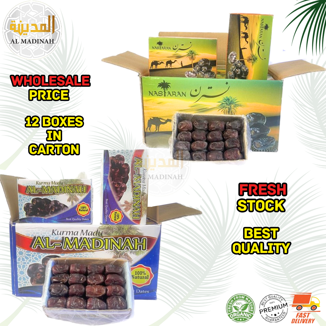 Kurma Madu Premium Rotab kurma Lembut Kurma Rotab New Stock (12Box ...