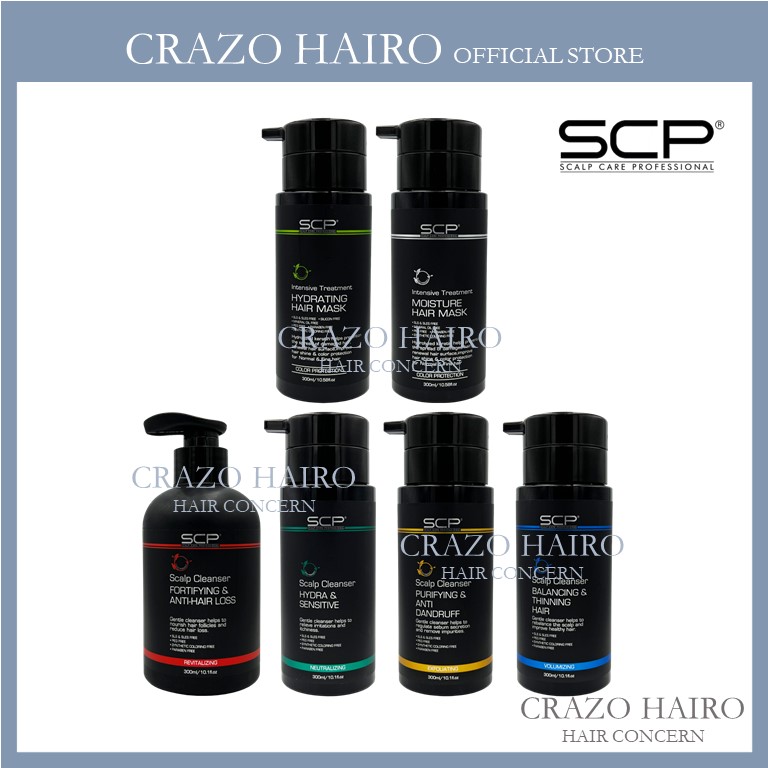 SCP Scalp Cleanser Hair Loss / Thinning / Dandruff / Sensitive Scalp ...