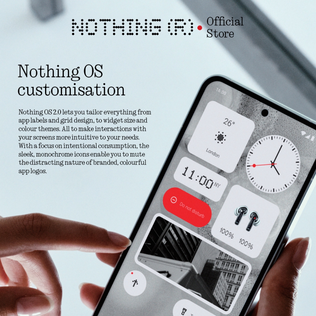 Nothing Phone (2) 5G - 6.7" LTPO AMOLED Display (12GB + 128GB /12GB + 256GB) | Shopee Malaysia