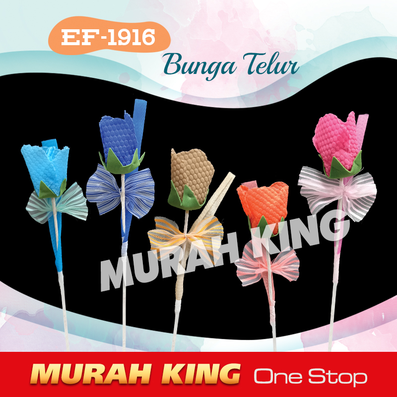 50pcs BUNGA TELUR "2025 Design Baru " / Egg Flower / BUNGA TELUR MURAH ...