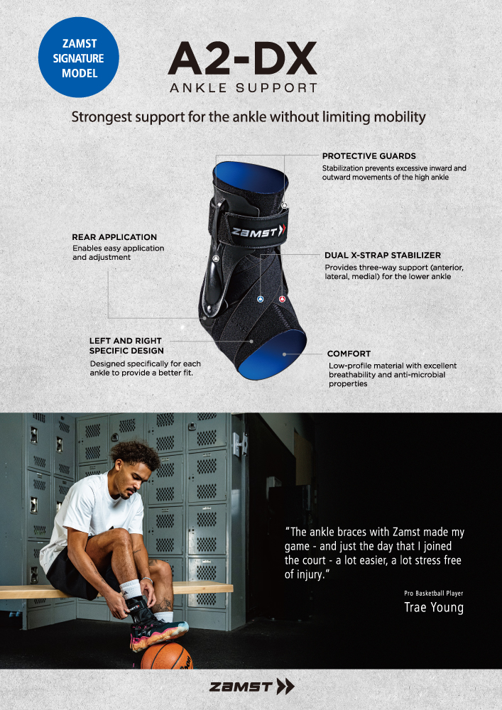 ZAMST A2-DX LEFT (Ankle Brace Support) | Shopee Malaysia