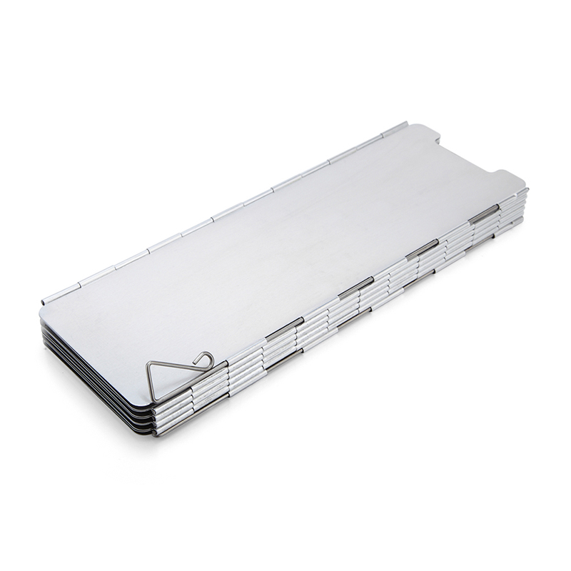 C-Mall Outdoor Picnic Wind Deflector Mini 10Piece Stove Wind Deflector ...
