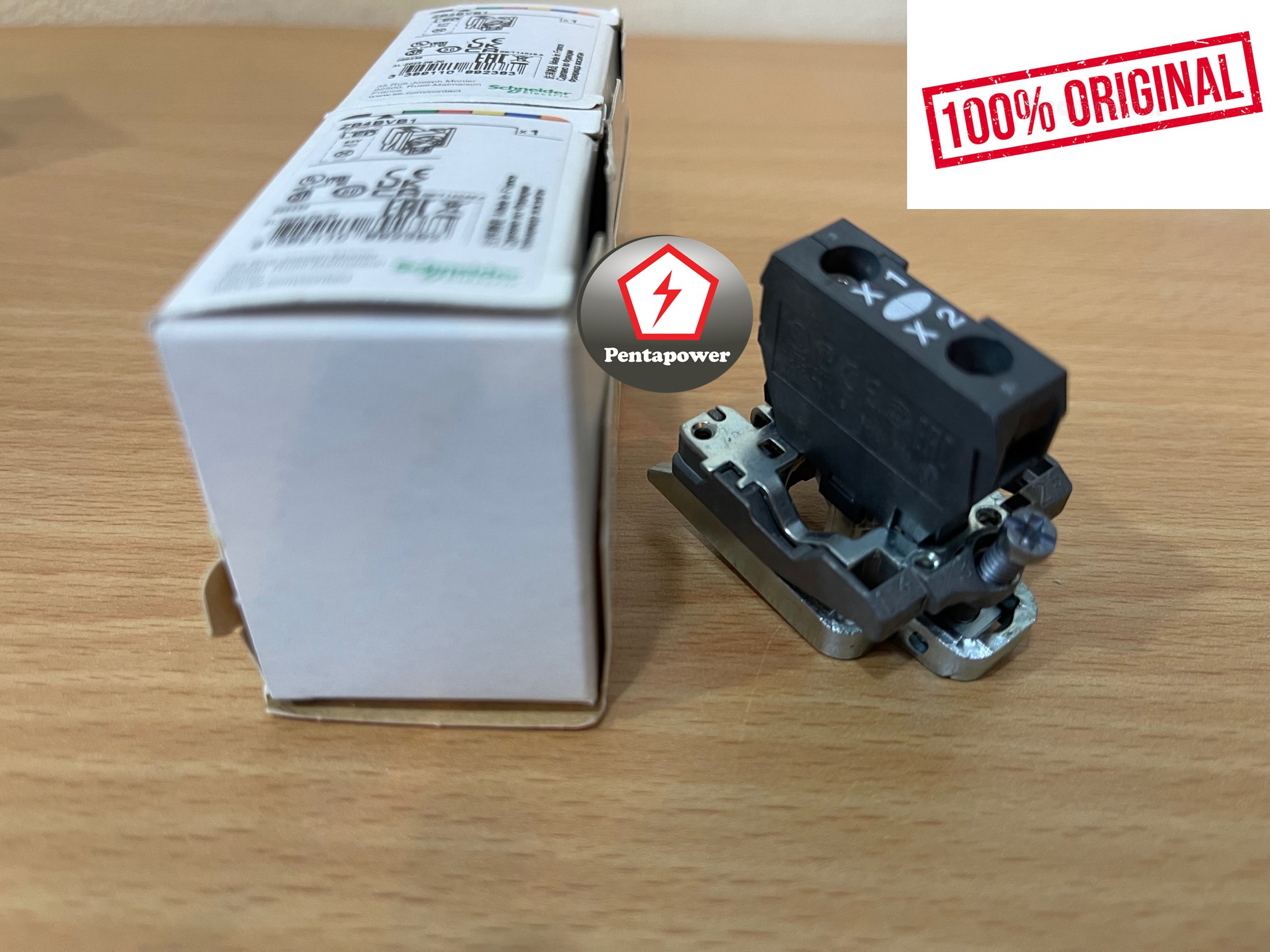 SCHNEIDER ZB4BVB1 LED PILOT LIGHT BODY 24 VAC/DC WHITE | Shopee Malaysia