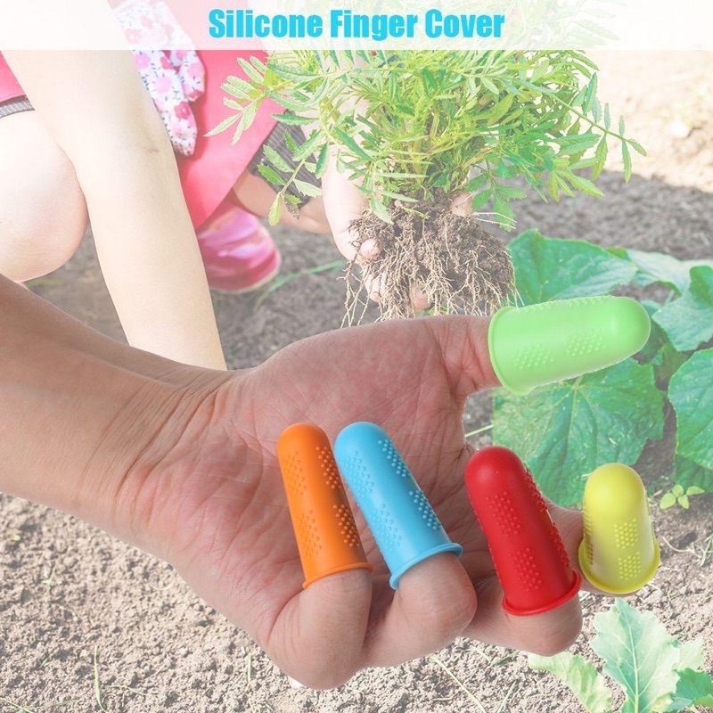 1 pc Sarung Jari Protector Sewing Cone Rubber Safety Pelindung Fingers ...