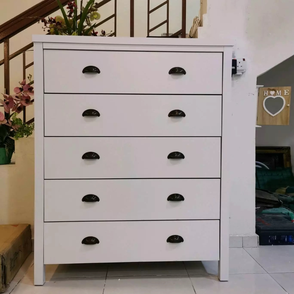Furniture Direct SHERRY 5 Drawer Chest Drawer almari baju murah Chest ...