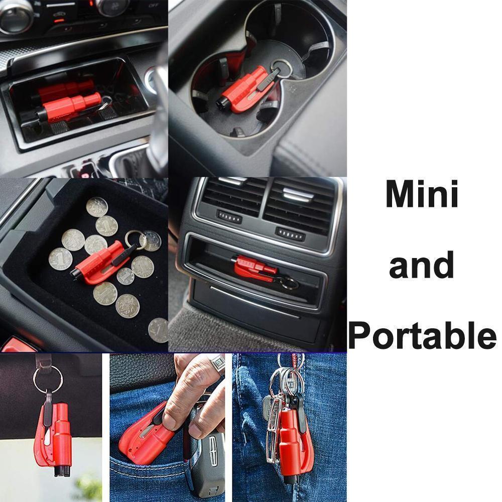 Mini Emergency Safety Kit Hammer 3 in 1 Car Rescue Tool Auto Safety ...
