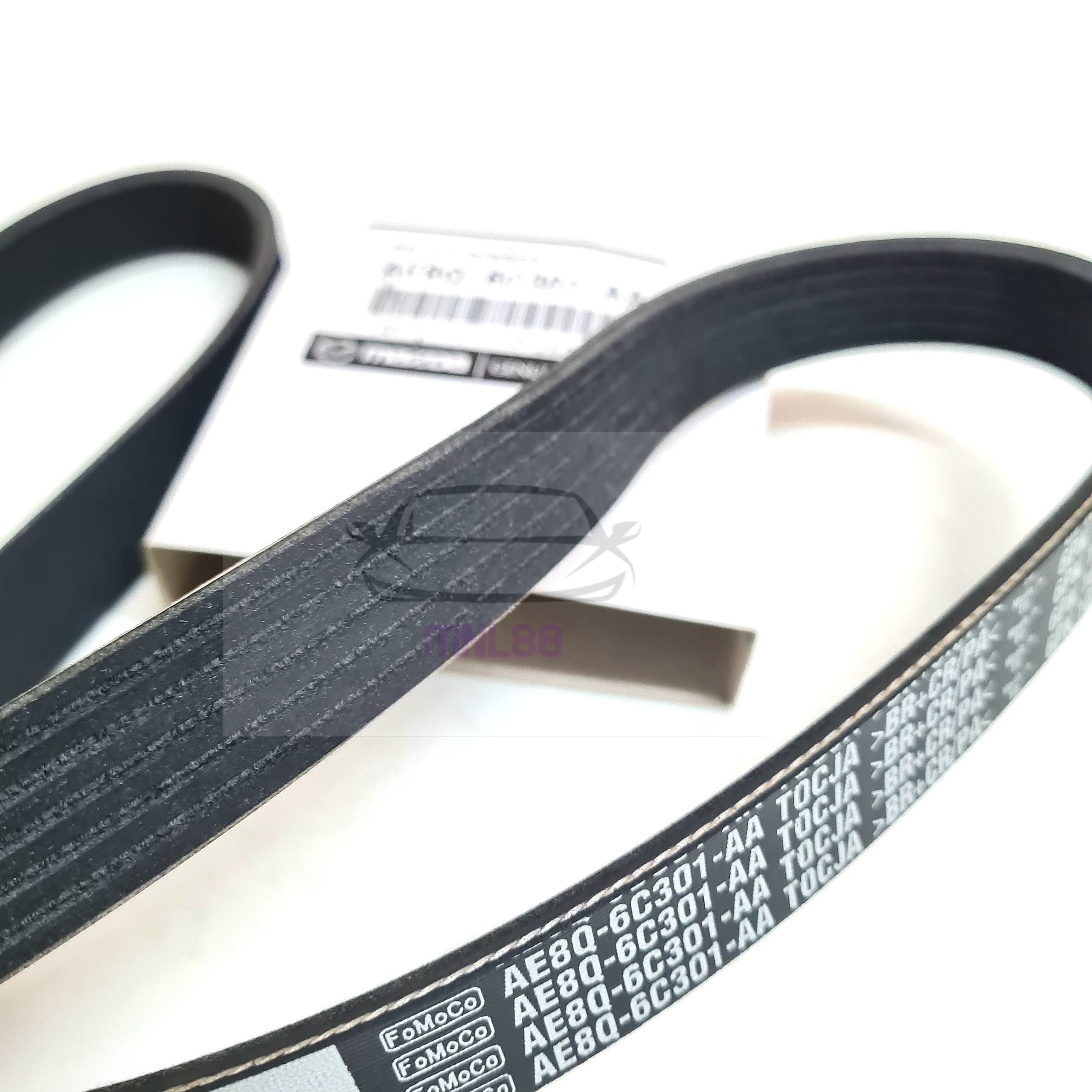 Ford Fiesta 1.4, 1.5& 1.6 Fan Belt 6PK1037 ( AE8Q-6C301-AA ) | Shopee ...