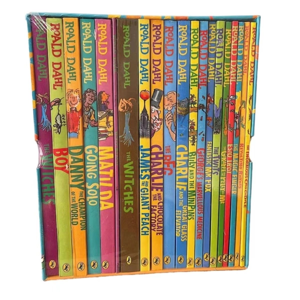 【Roald Dahl】【20 books 】🔥🔥 Roald Dahl Collection 20 books hard case set ...