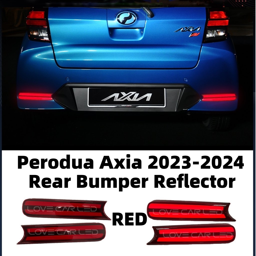 Perodua Axia 2023-2025 Tail Rear Bumper Lights Lamp LED Reflector ...