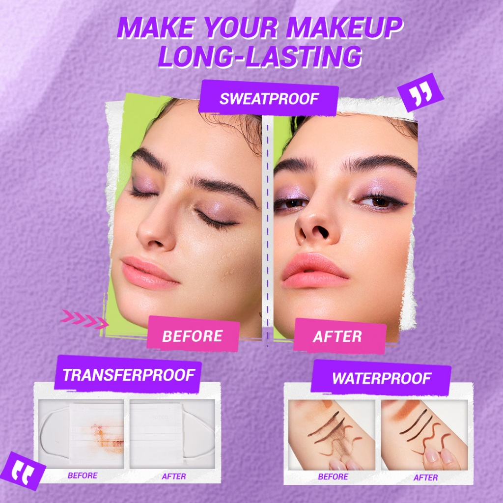 [FREE Makeup Sponge] Dewy &Matte Lock Bundle DAZZLE ME Makeup Setting ...