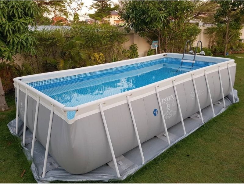 INTEX PRISM FRAME SWIMMING POOL 4.0/4.88METER 26788/26790/26792/ INTEX ...