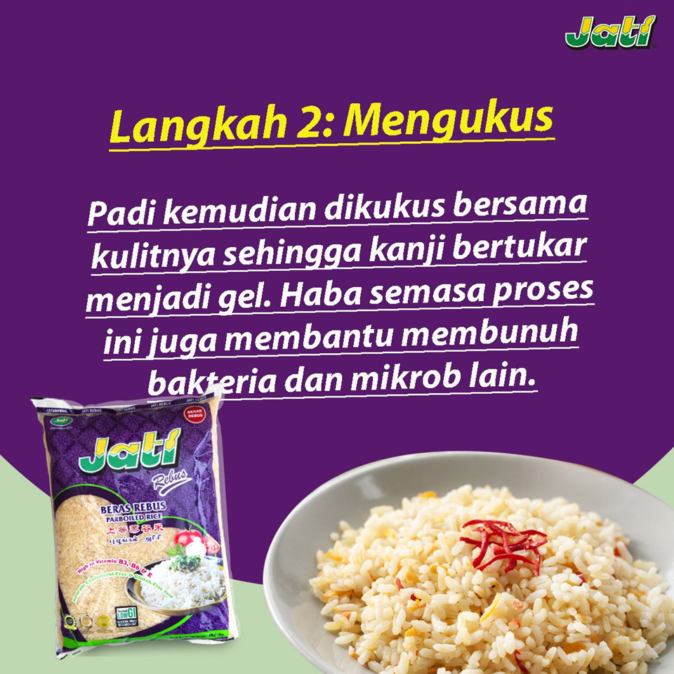 Jati Rebus Parboiled Rice 5kg | Shopee Malaysia