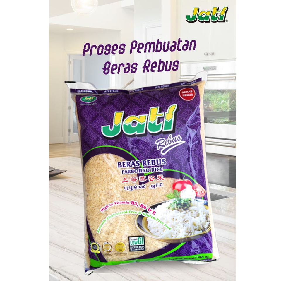 Jati Rebus Parboiled Rice 5kg | Shopee Malaysia