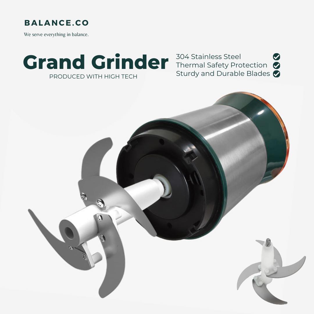 Balance.co Green Meat Grinder Stainless Steel 304 Multi-function ...