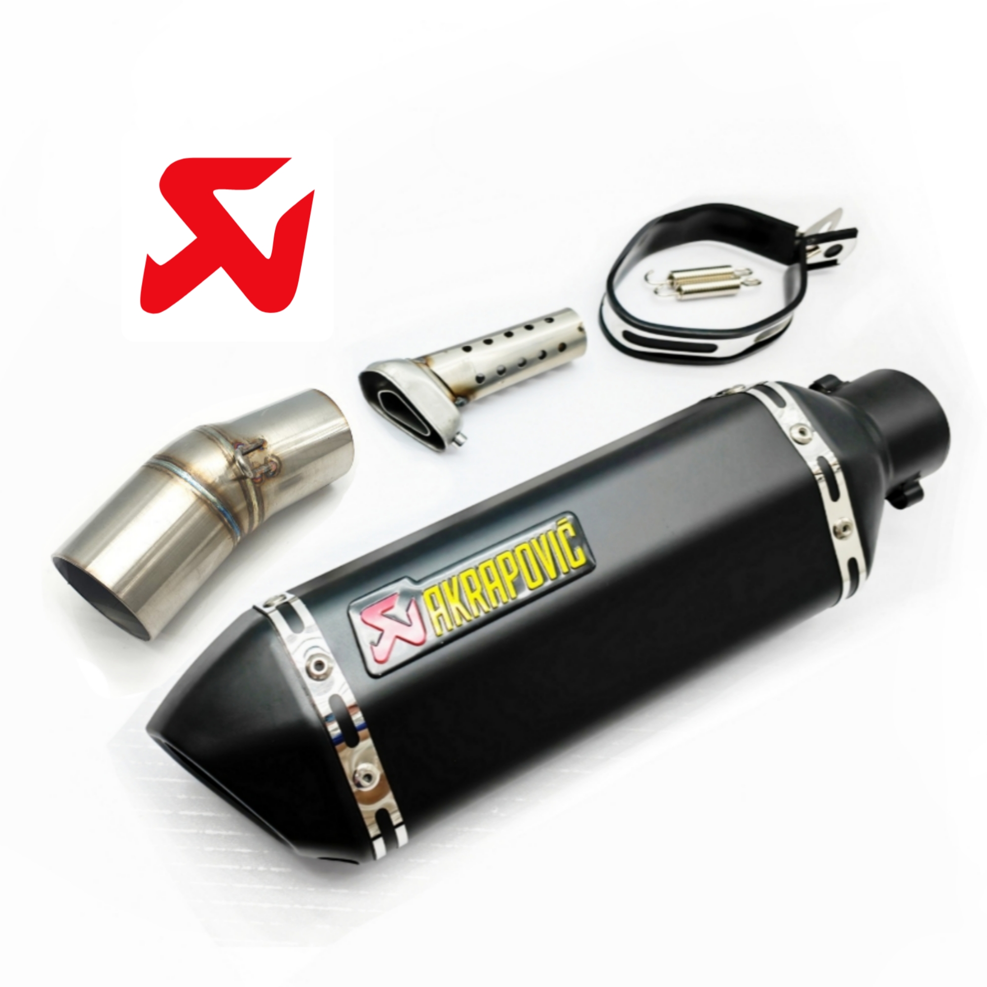 Akrapovic Exhaust Modenas Z250 NINJA250 2018-2024 Slip On Piping ...