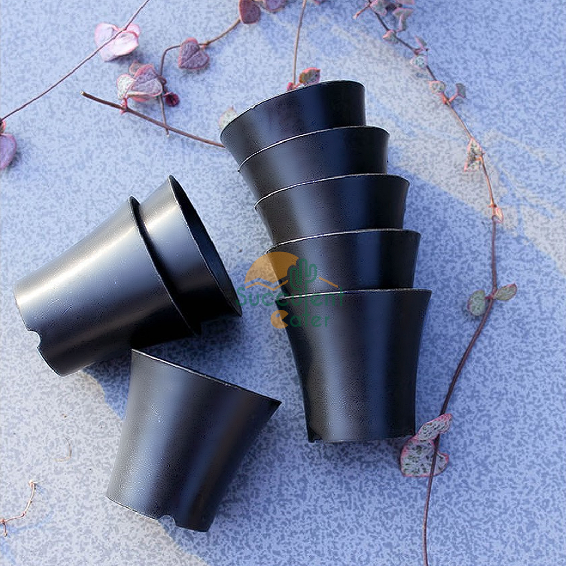 Mini Round Flower Pot Pasu Bunga Kecil 迷你花盆 | Shopee Malaysia