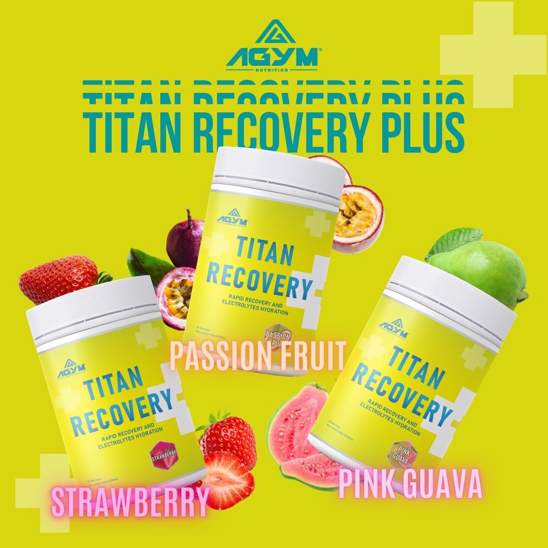 AGYM NUTRITION Titan Recovery Plus (15 Serving) is replenished glycogen ...