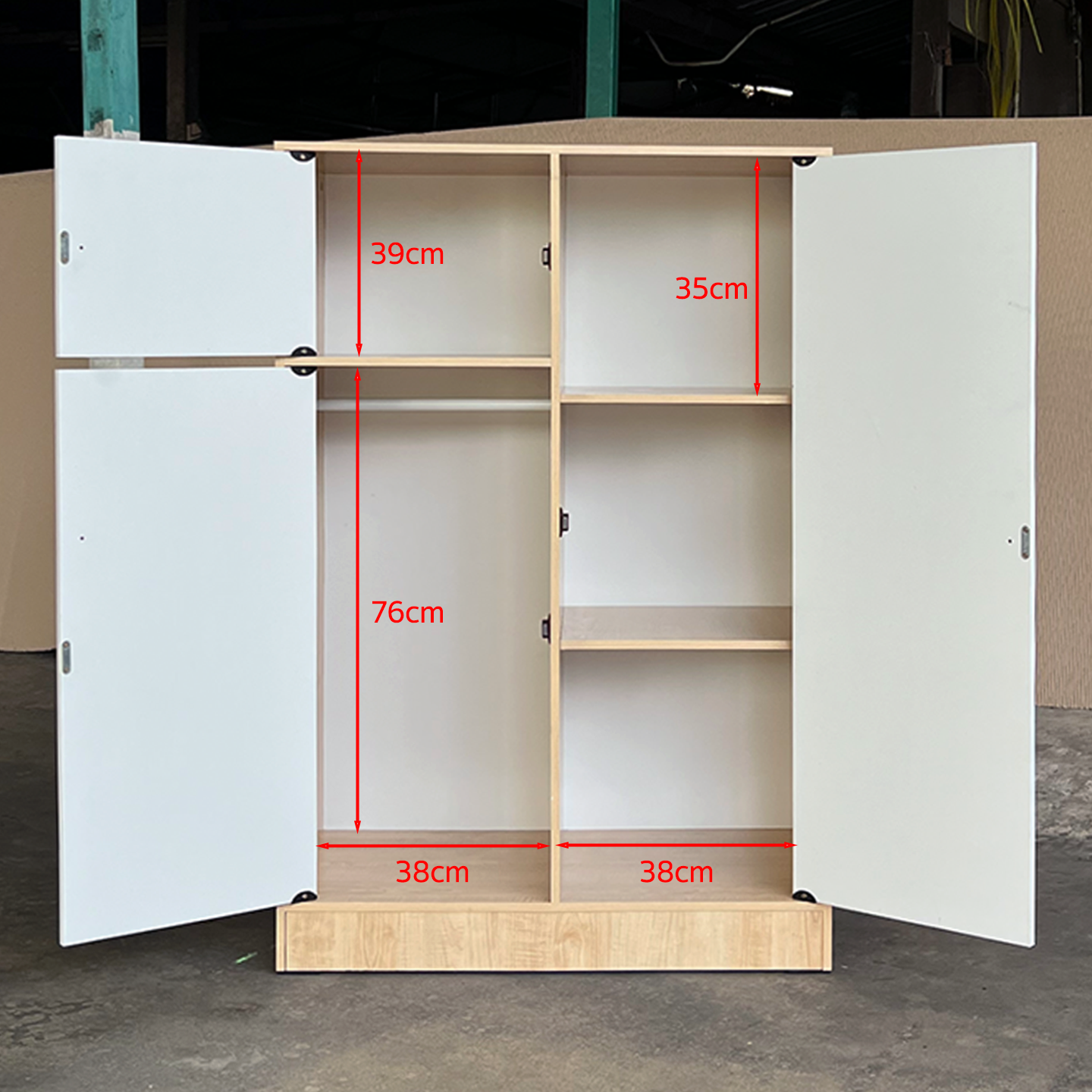 HOMATRIX Small Wardrobe Storage Cabinet Almari Baju Kecil Simpan Barang ...