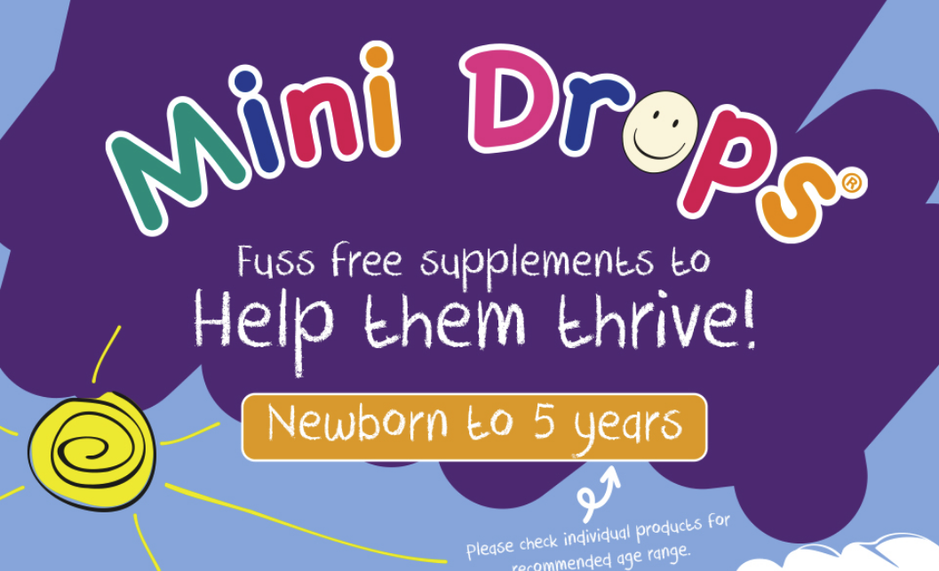 Natures Aid Immune Plus Mini Drops for Infants and Children | Multi ...