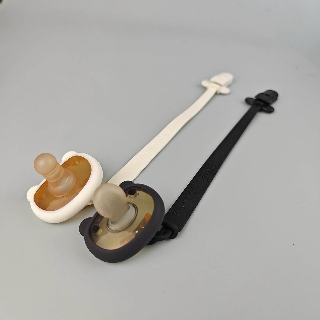 He or She Silicone Pacifier / Soother Chain - 1 Pcs ( Soother not ...