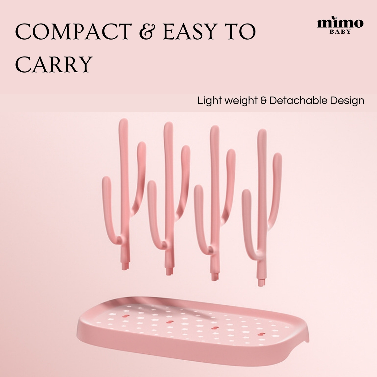 Mimo Baby 12 Sticks Milk Bottle & Breast Pump Dripping Tray | Drying ...