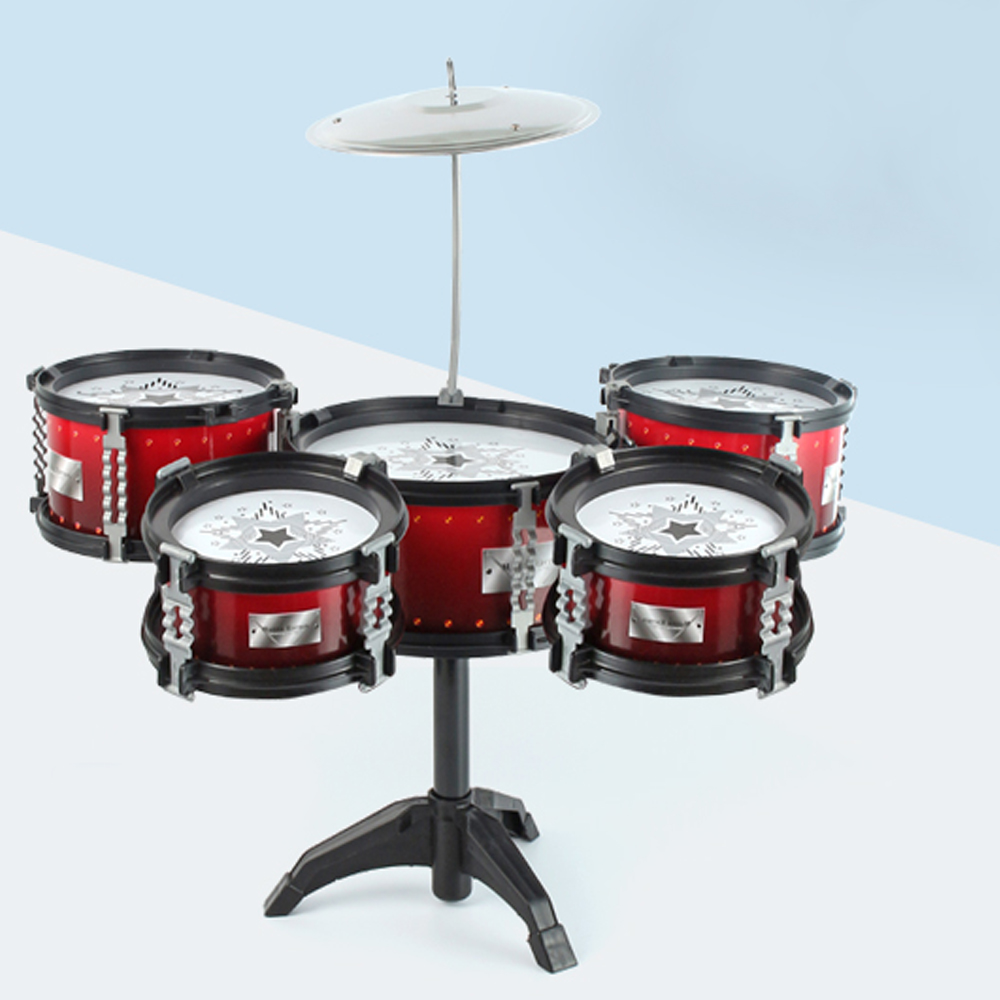 Mini Drum Toys Set Drumstick For Kids Instrument Music Development ...