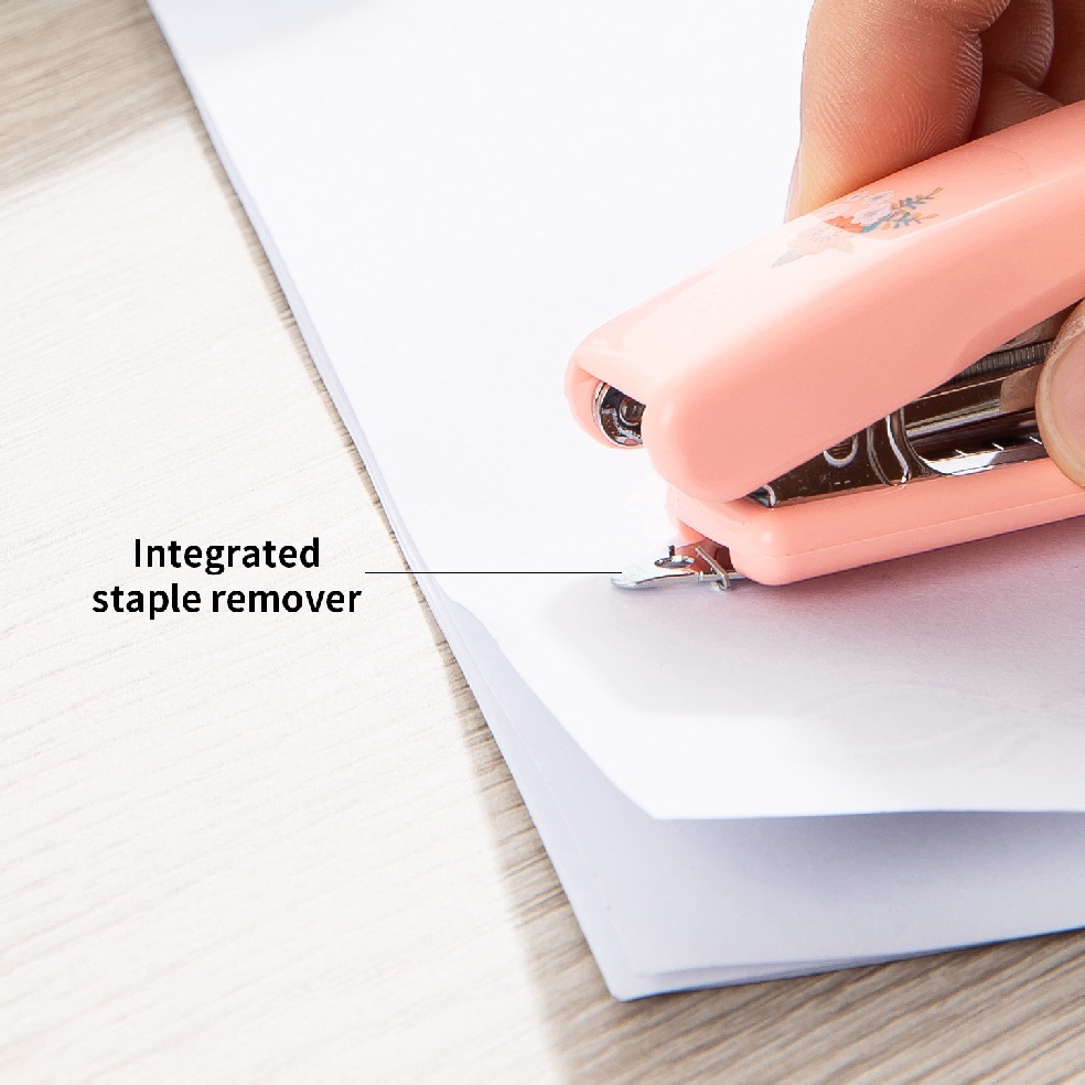 Deli Mini Stapler No.10 Aesthetic Portable Paper Binder Stationary ...