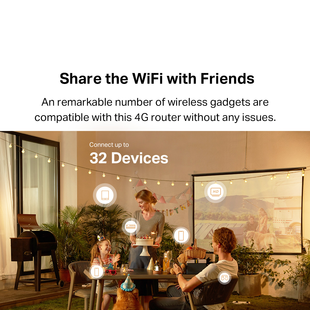 Mercusys UNLIMITED Mod Modem MB112-4G 300Mbps Wireless N 4G LTE Plug and Play Router Band 28 ...