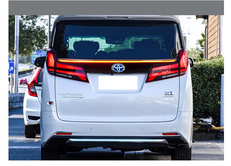 Toyota Alphard AGH30 2018 2023 Dynamic Rear Centre Garnish | Shopee ...