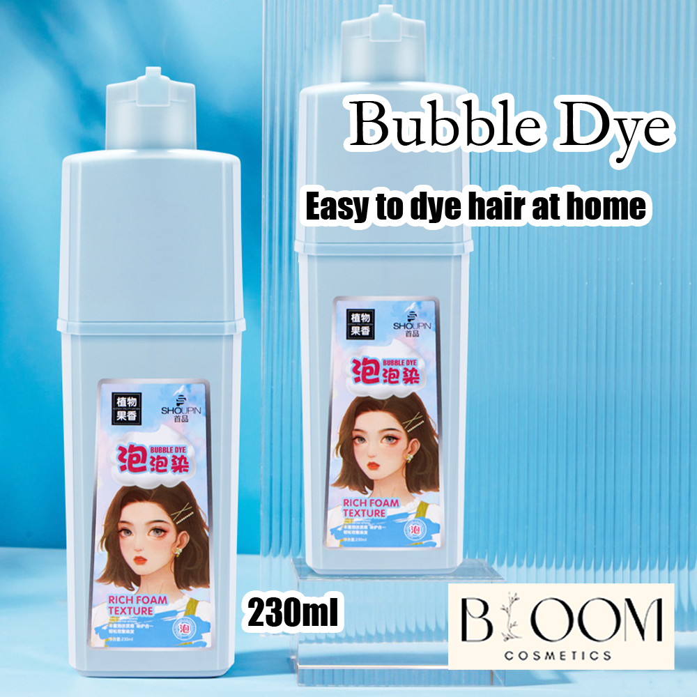 SHOUPIN Fashion Colour Ash Color Grey Shampoo Hair Dye Color Shampoo ...