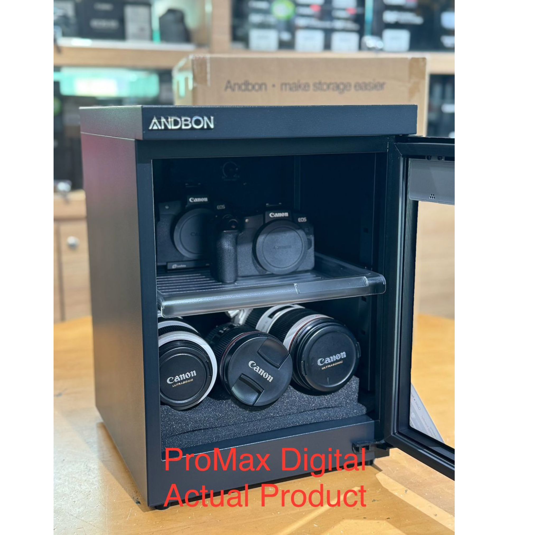 ANDBON AB-30C DRY CABINET 30L 30 Litters Eirmai Ailite 2-tier shelf DRY ...