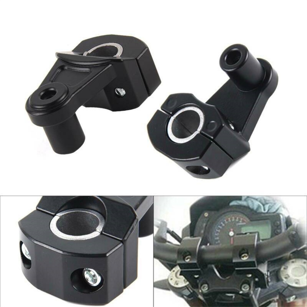 Motorcycle Handlebar Riser 22mm 28mm Bars Clamp handle bar risers ...