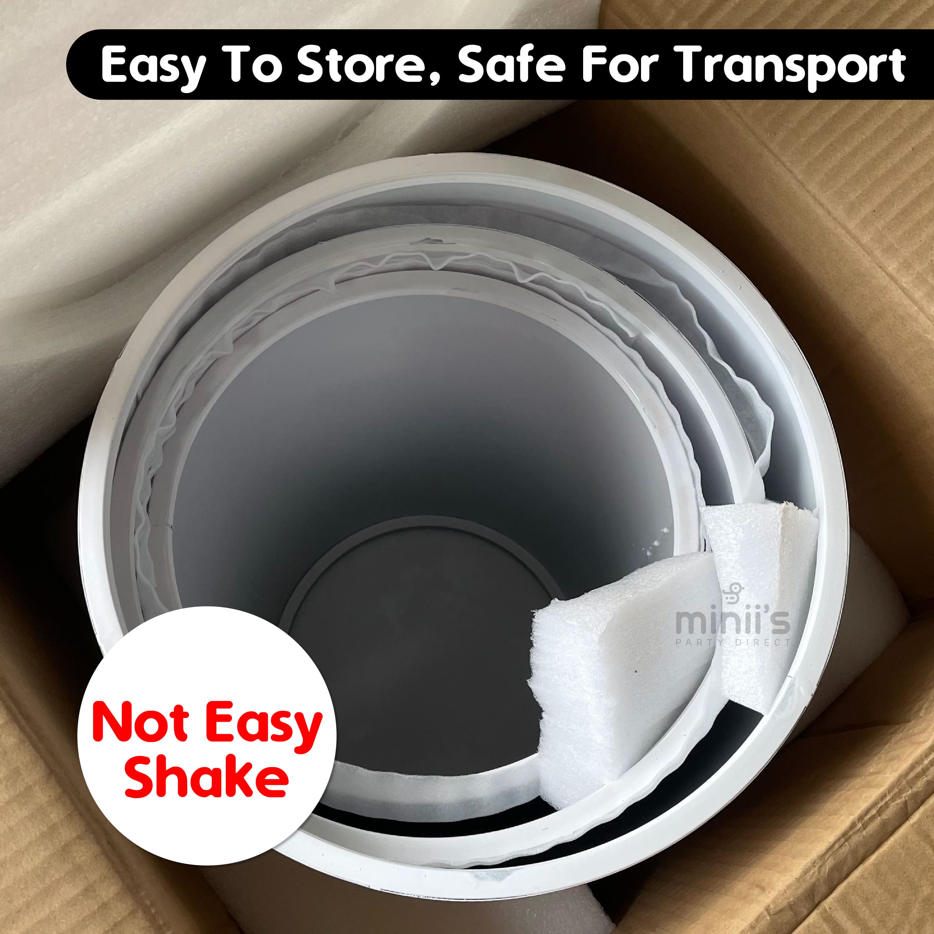 MINIIS Round Cylinder Metal Stand Pedestal Stand Set 3 / 5 pcs For ...