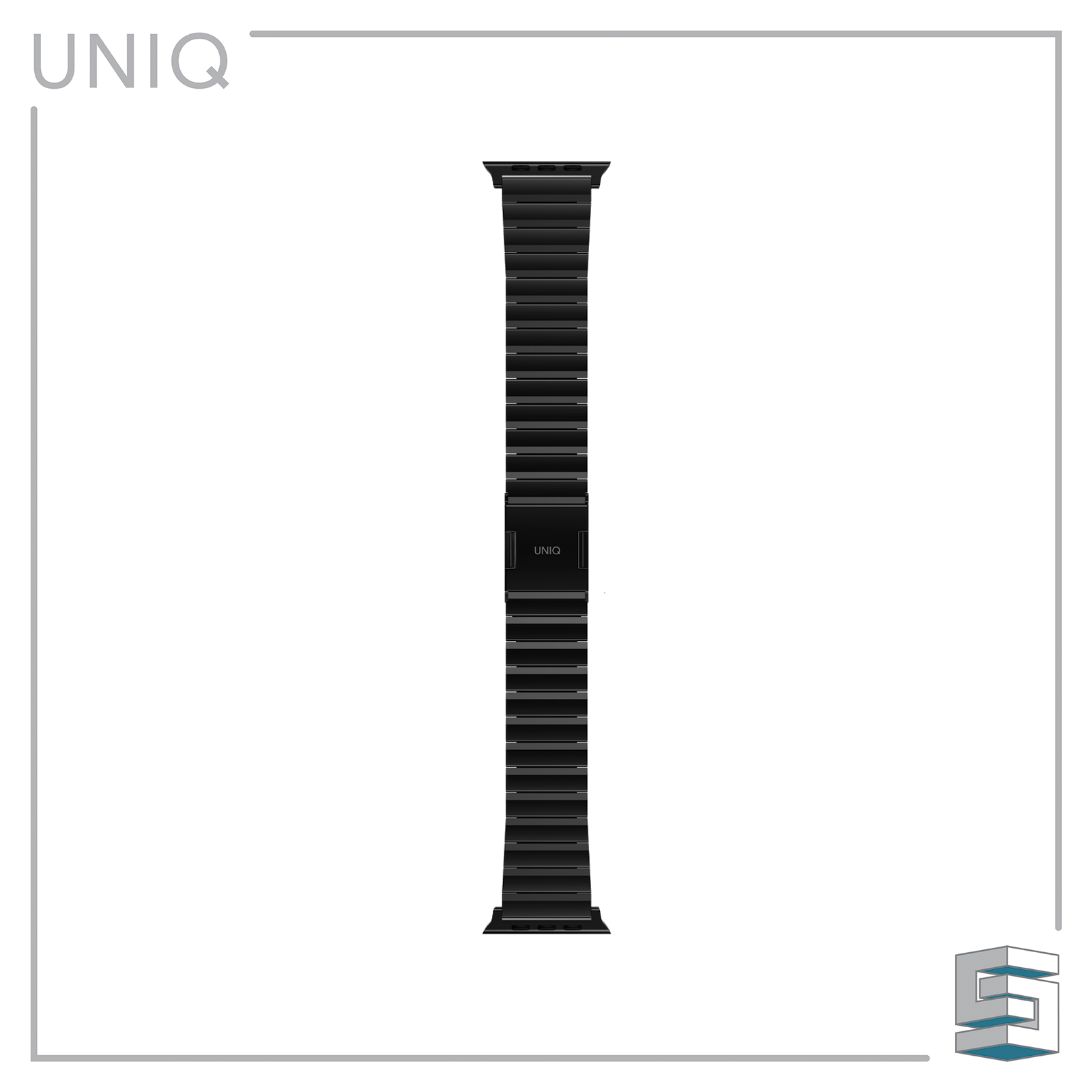 UNIQ Strova Mag Strap for apple watch self- adjustable steel link band ...