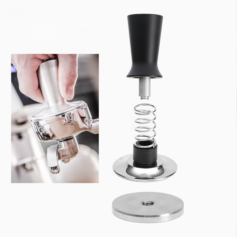 [51/53/58mm]Thread Desigm Constant Spring Tamper Espresso Coffee Tamper ...