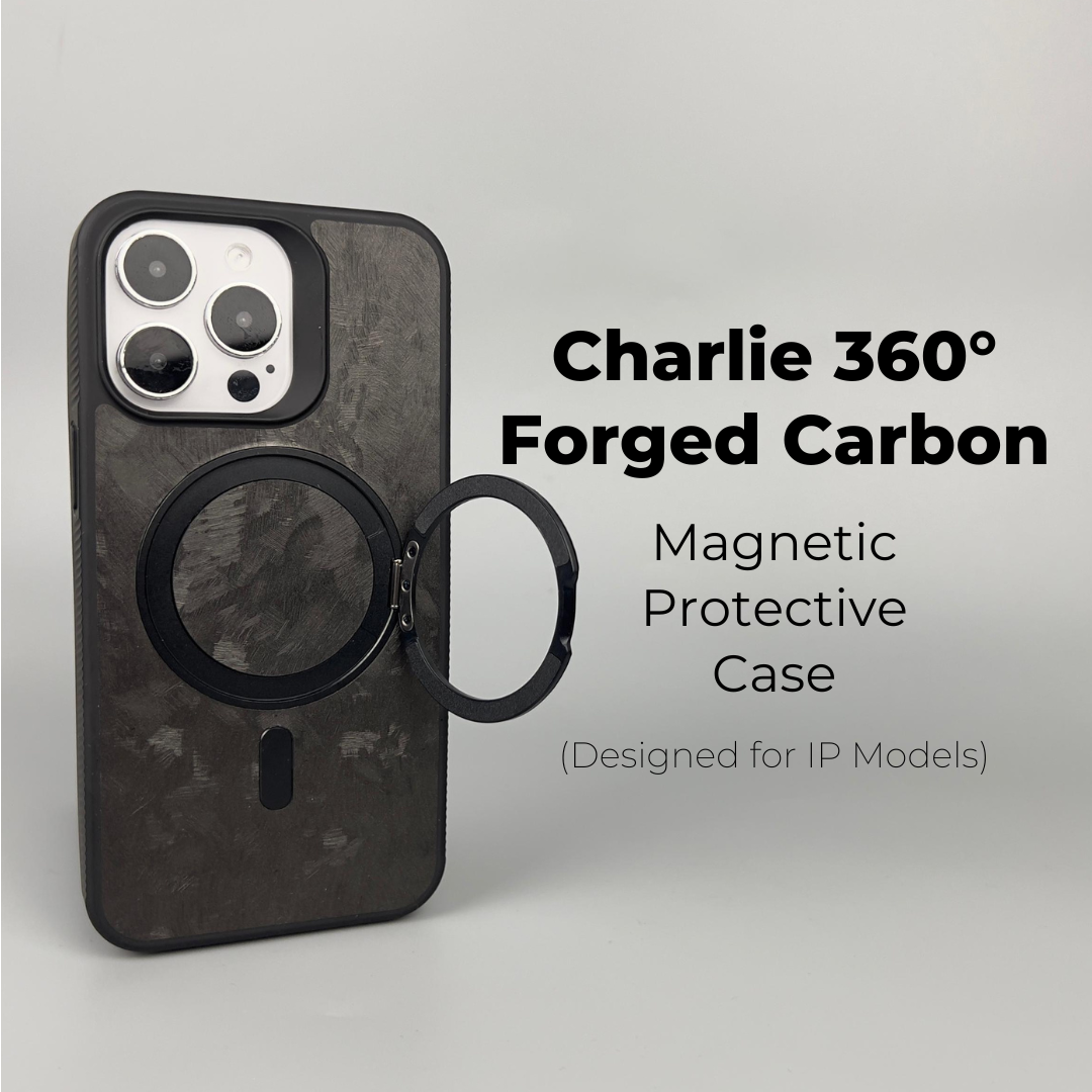 MOJOSKINS Charlie 360 Forged Carbon Magnetic Matte Case Custom Skin on ...