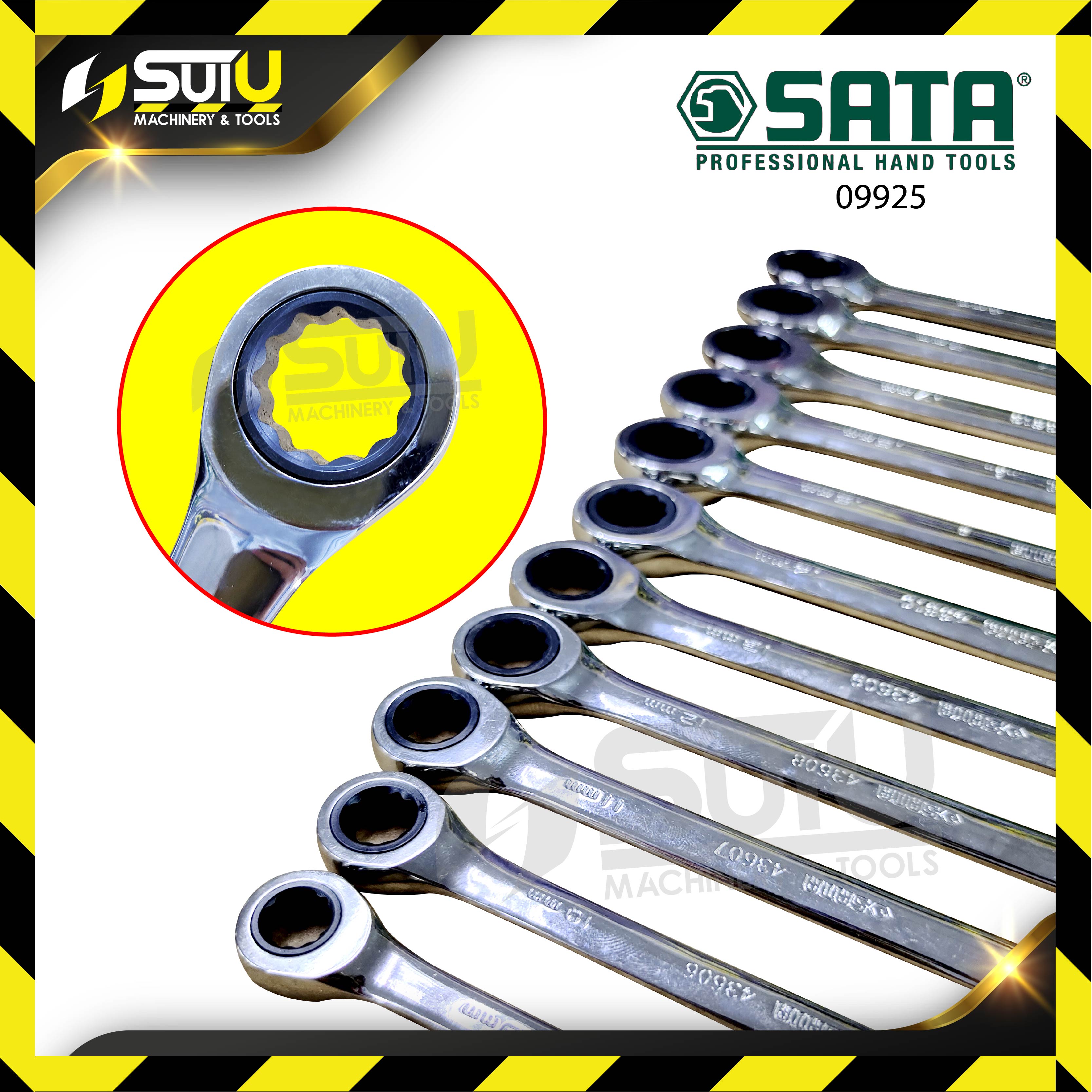 SATA 09925 19PCS Double Ratcheting Wrench Set (METRIC) | Shopee Malaysia