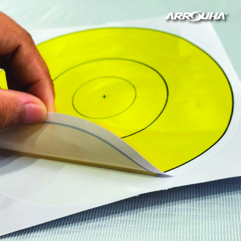 Archery Target Sticker Easy Peel Off 6 Inches | Shopee Malaysia