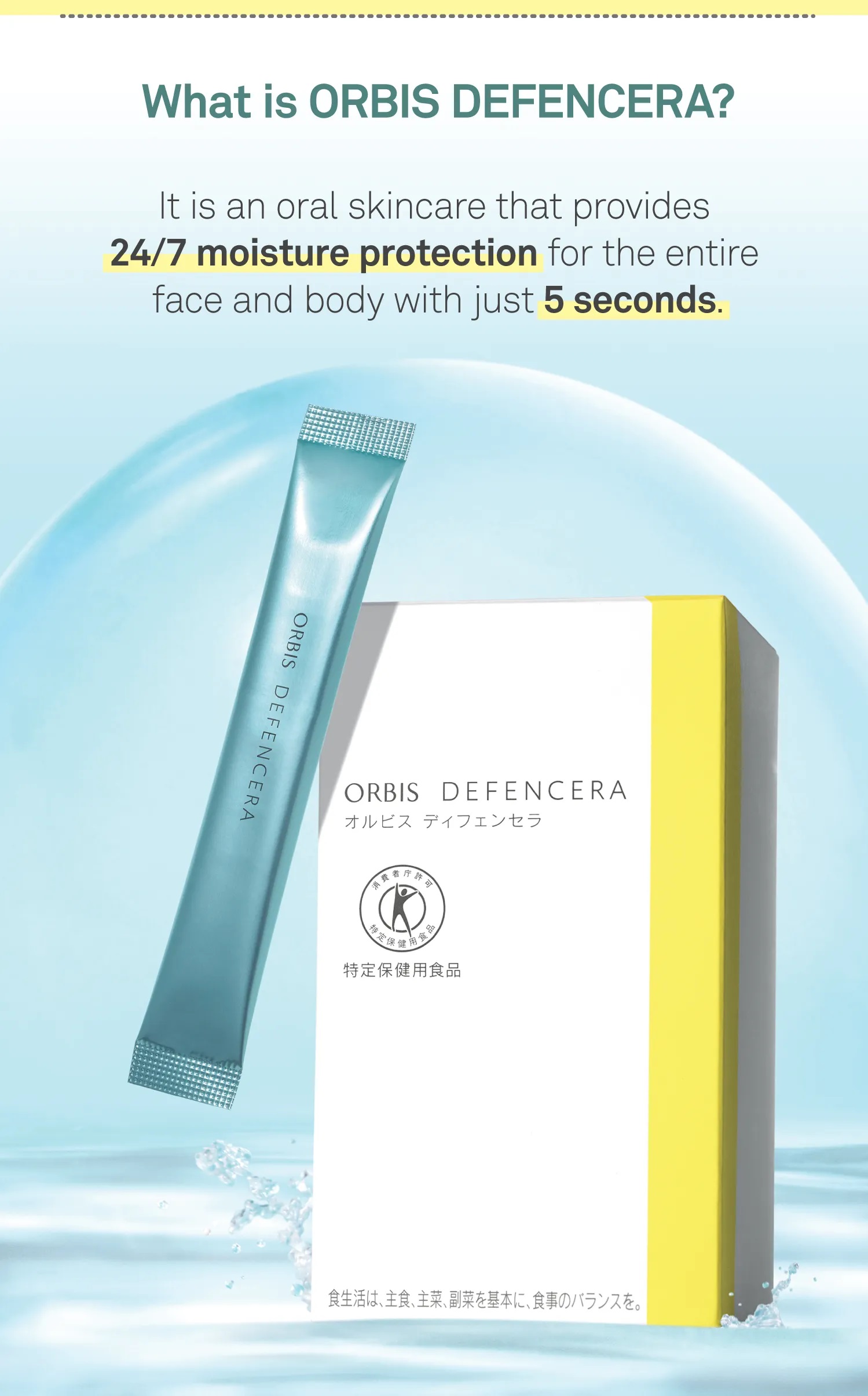 ORBIS Defencera Peach (1.5g x 30 sachets) | Shopee Malaysia