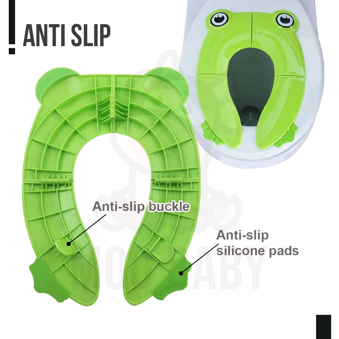 Moo Baby Pelapik Mangkuk Tandas Budak Kids Foldable Potty Seat Pad Kids ...